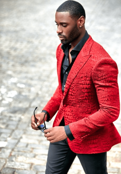 Musika Frère Croc Brocade Blazer - Flawless Crowns