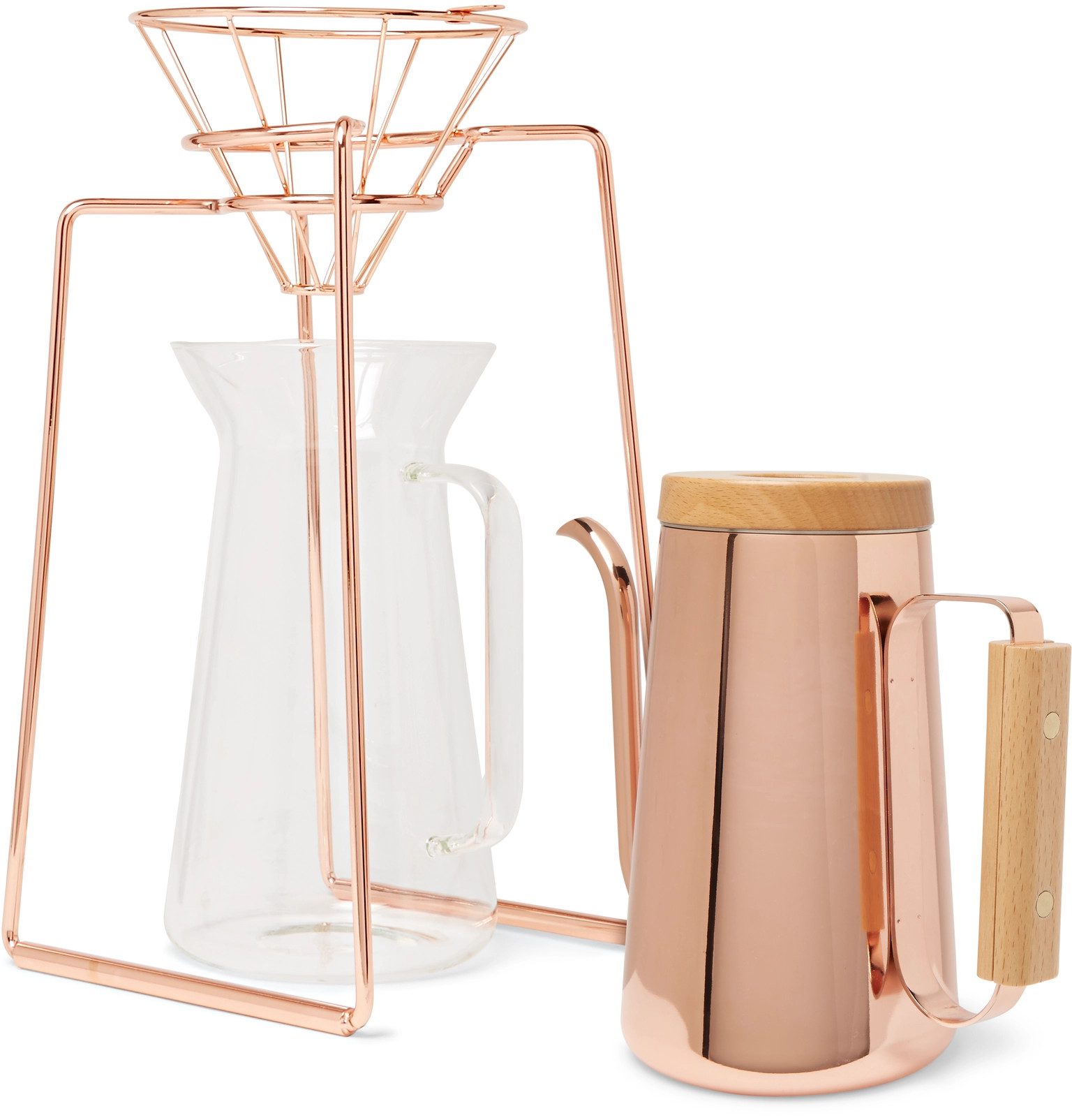 Toast Living Copper Coffee Set - Flawless Crowns