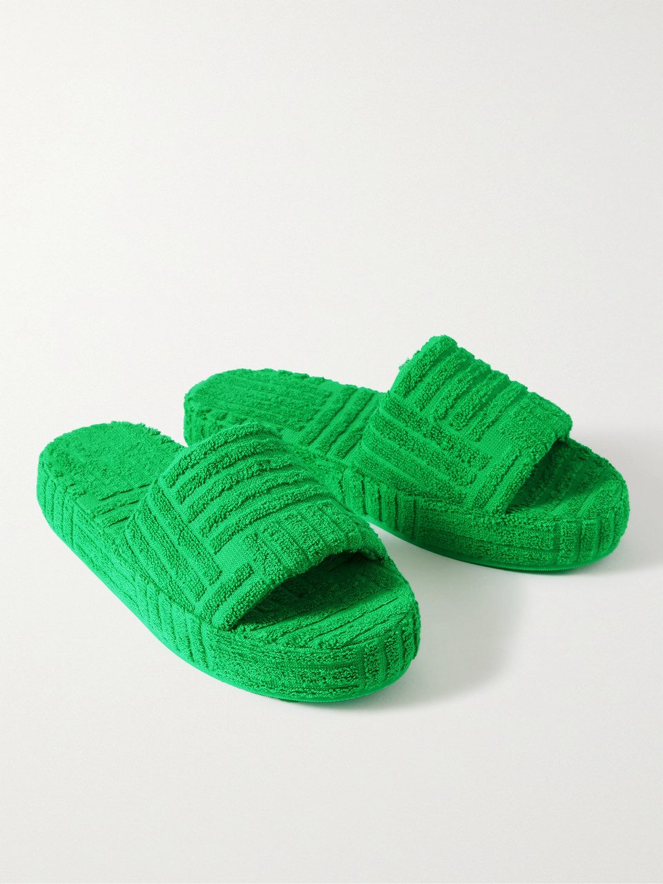 Bottega Veneta Terry Slides - Flawless Crowns