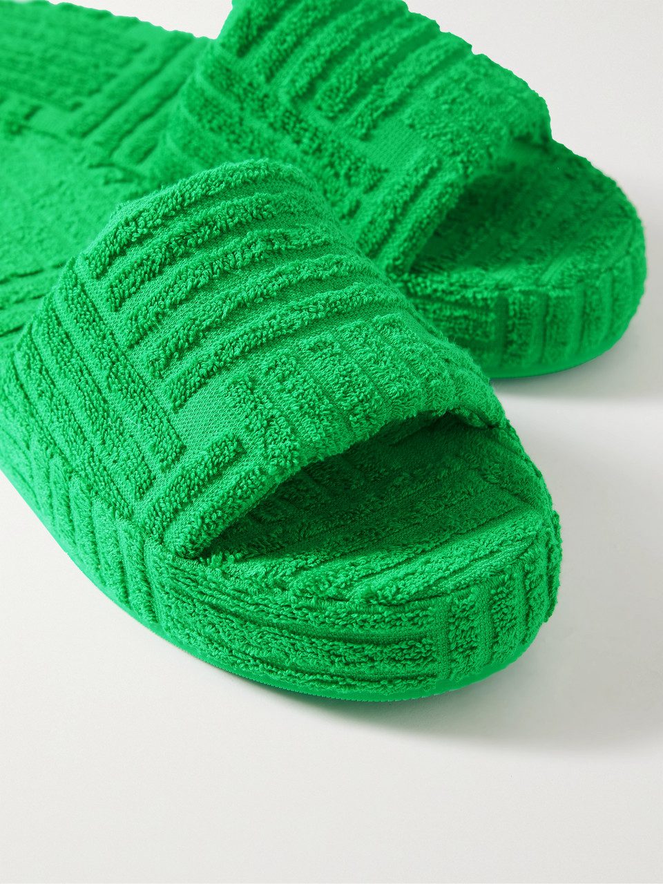 Bottega Veneta Terry Slides - Flawless Crowns