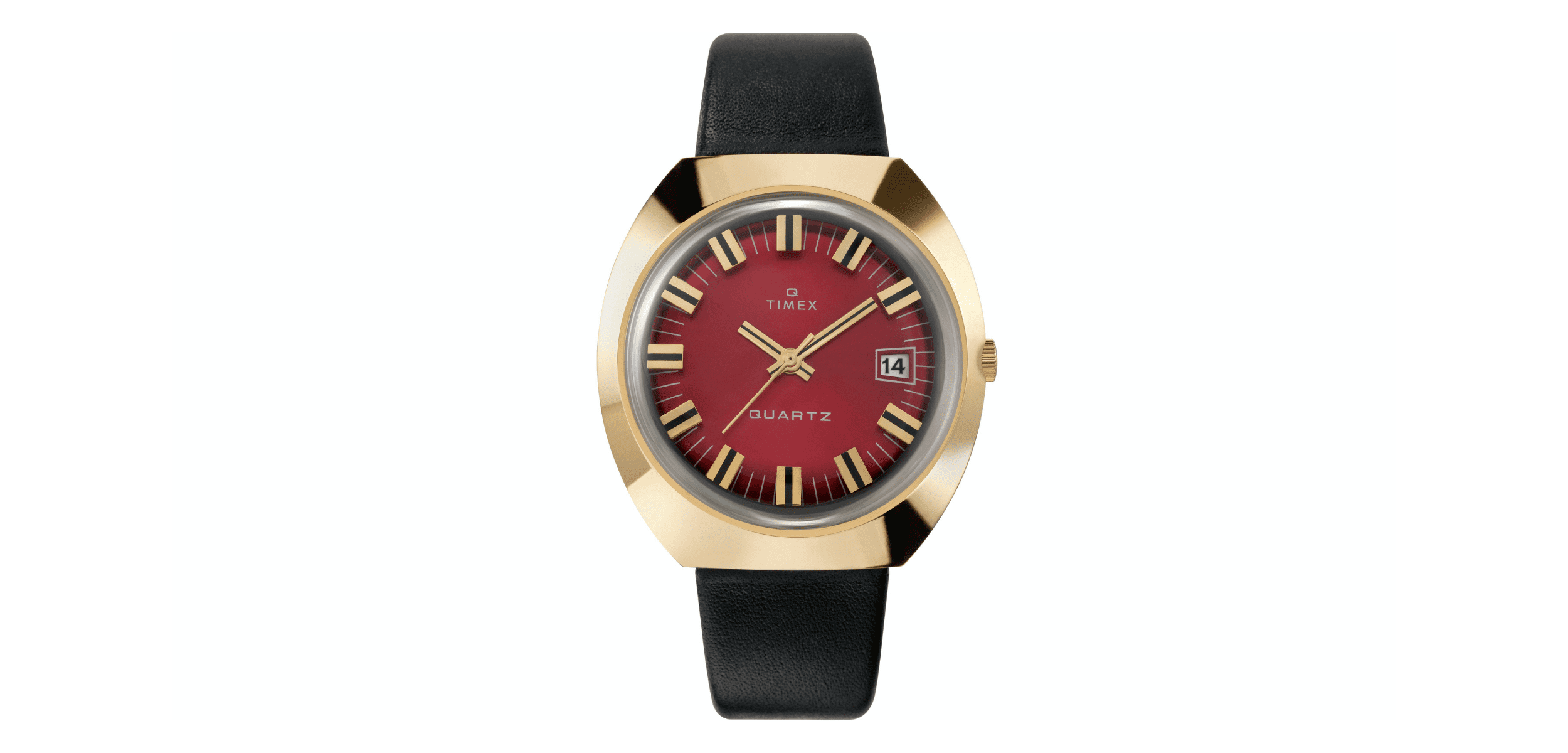 Q Timex 1972 Reissue Watch - Flawless Crowns