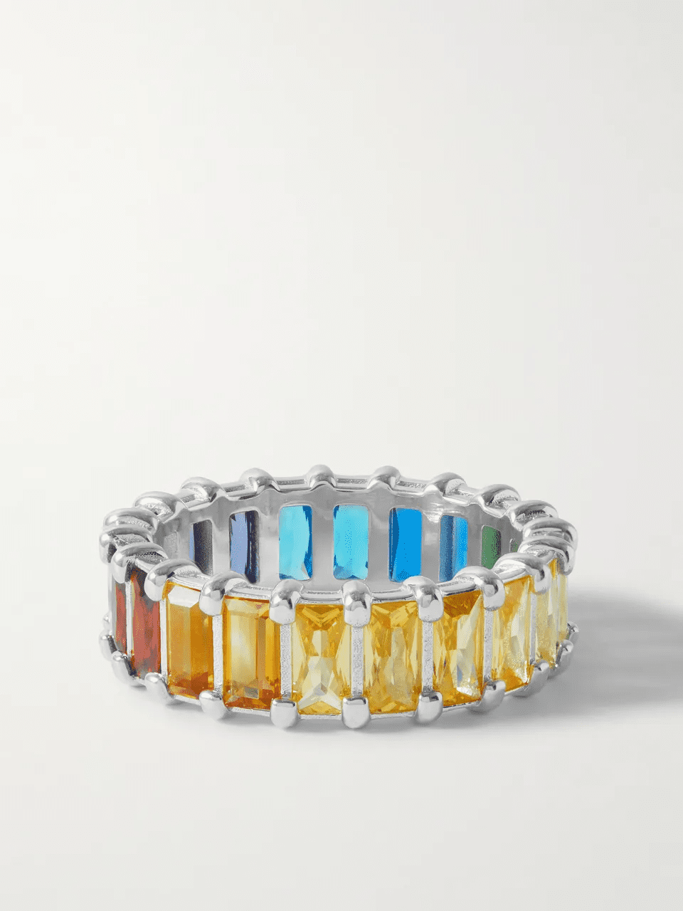 Hatton Labs Eternity Crystal Ring - Flawless Crowns