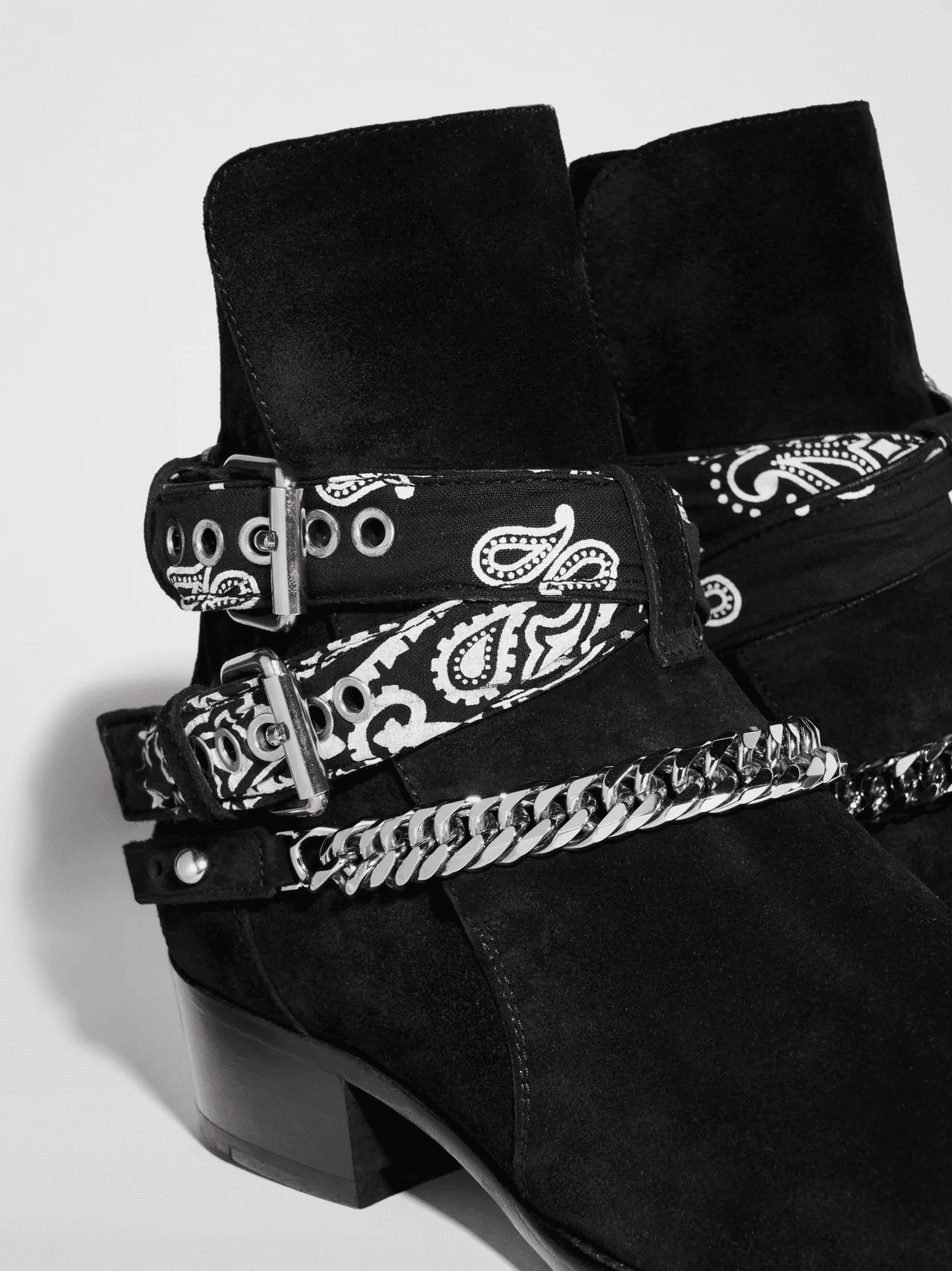 Amiri Bandana Buckle Boot - Flawless Crowns