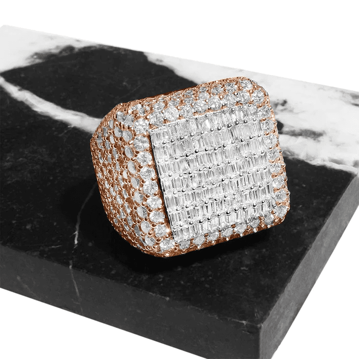 Avianne Diamond Baguette Ring - Flawless Crowns