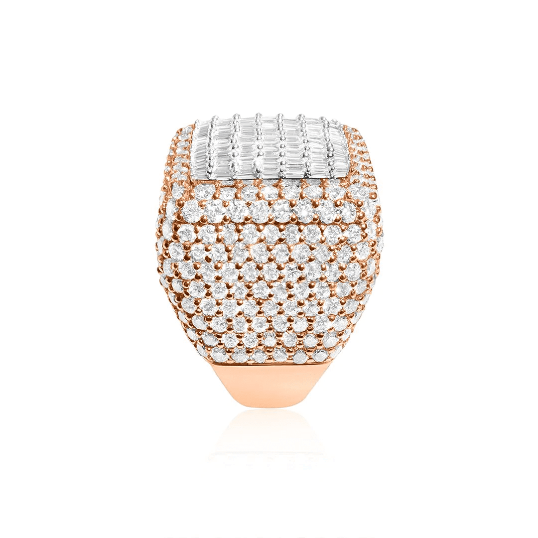Avianne Diamond Baguette Ring - Flawless Crowns