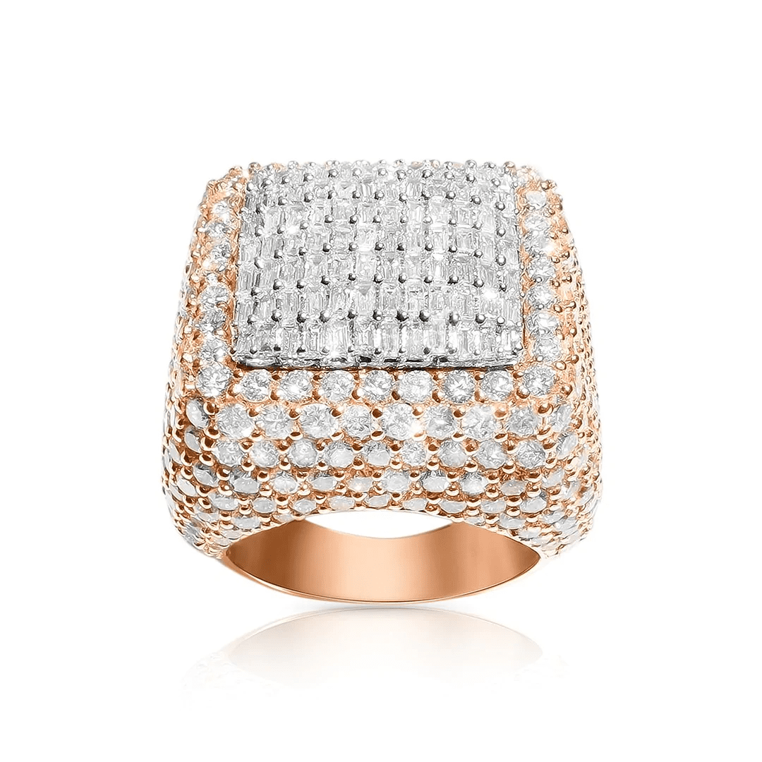 Avianne Diamond Baguette Ring - Flawless Crowns