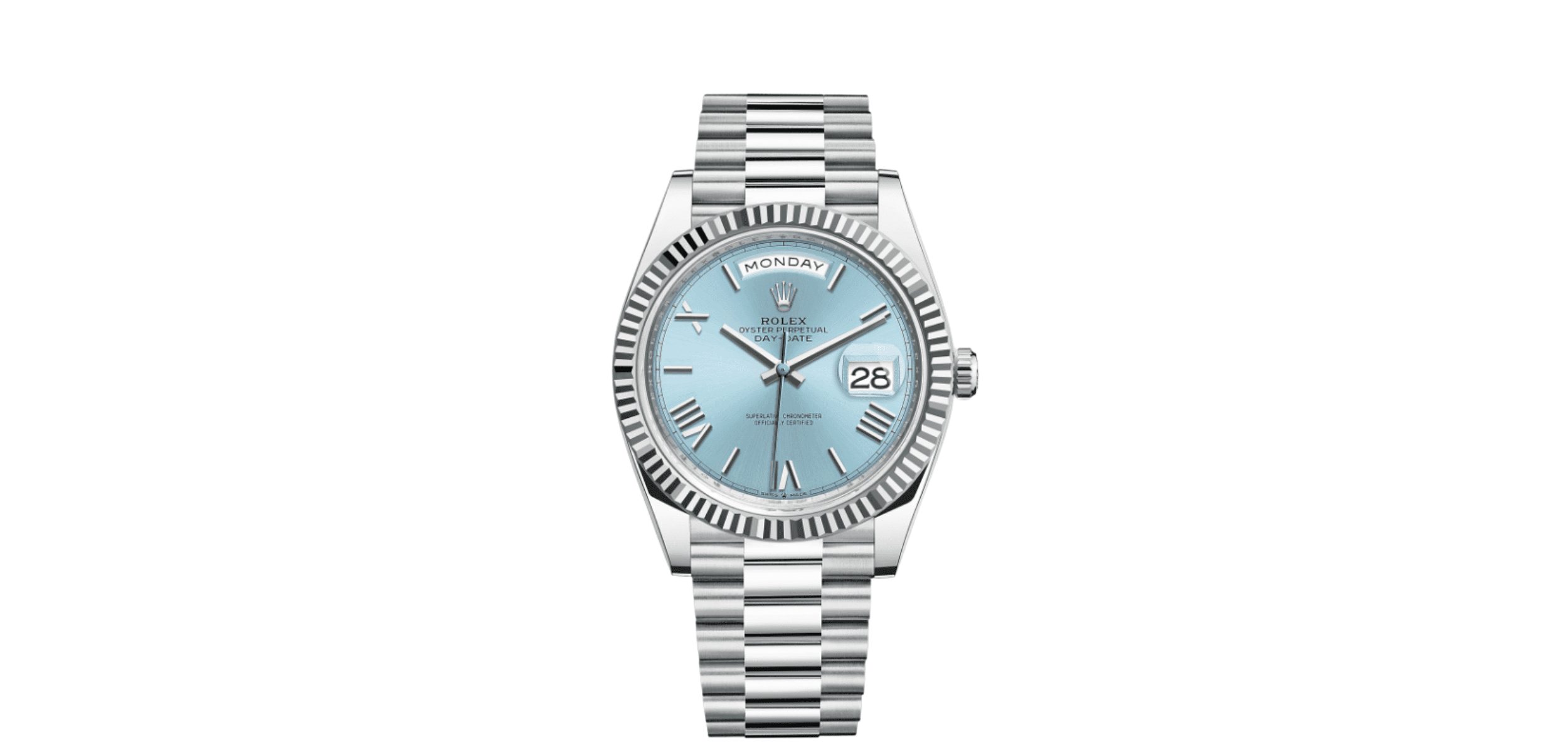 Rolex Day-Date 40 Watch - Flawless Crowns