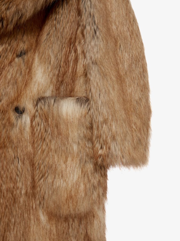 Givenchy Faux Fur Oversized Coat - Flawless Crowns