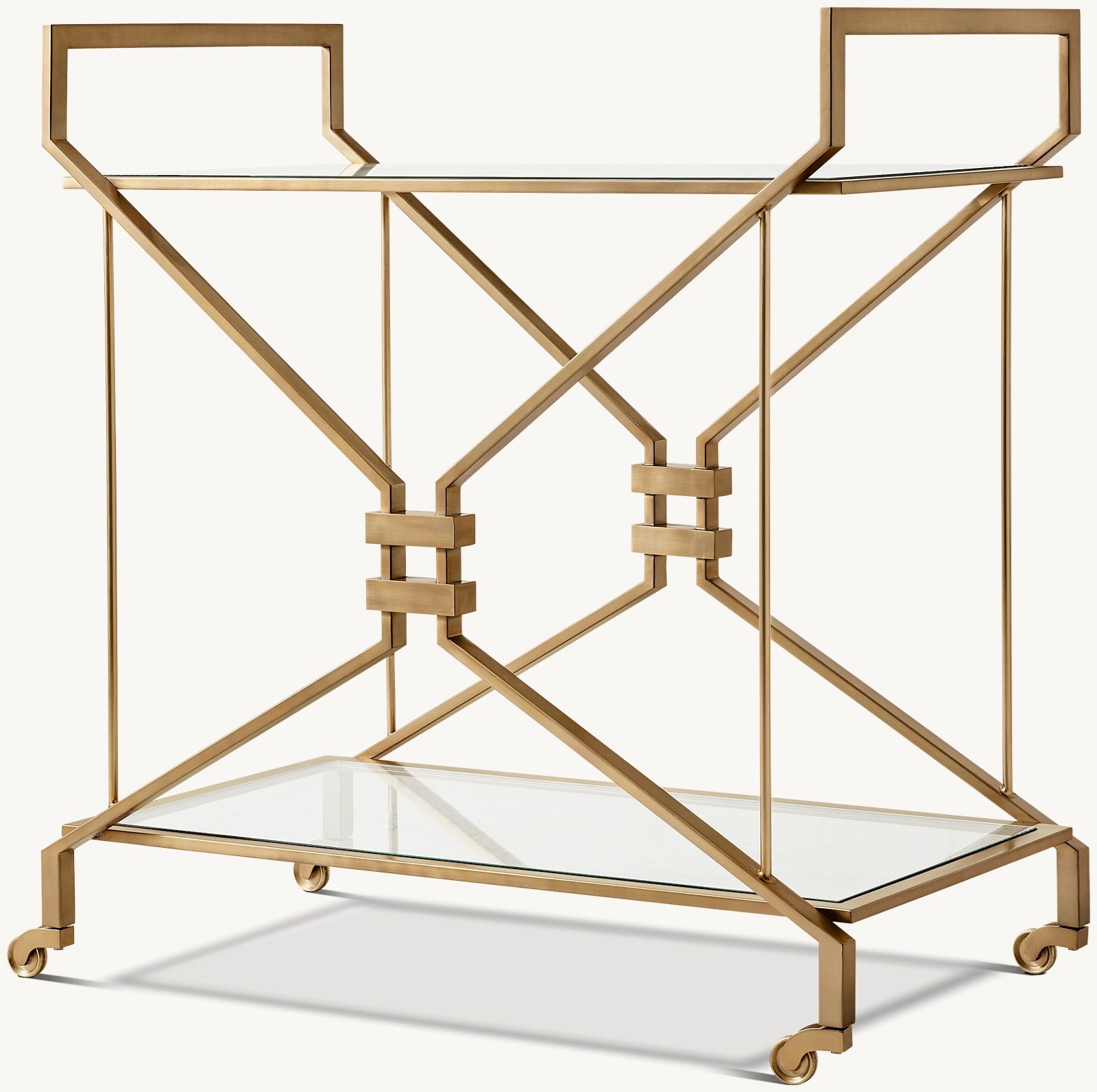RH Charles Bar Cart - Flawless Crowns